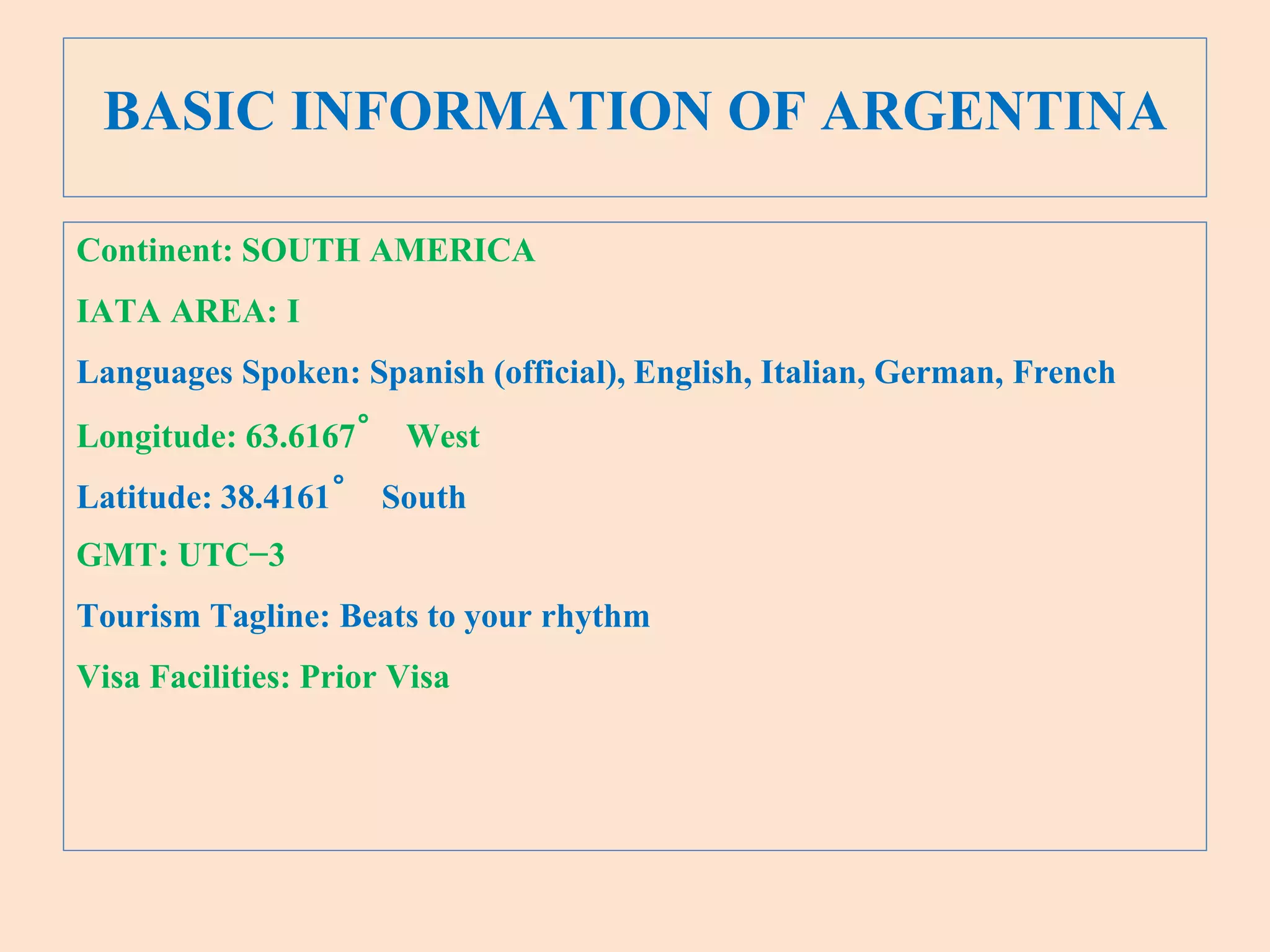 Geography and tourism of argentina 04052021 | PPTX | South America ...