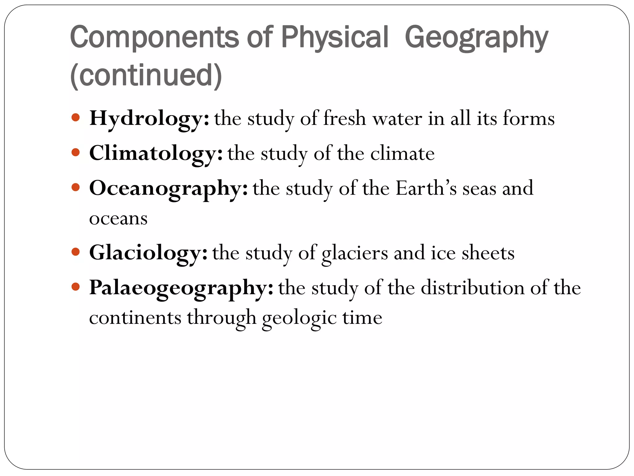 Geography for beginners | PPT