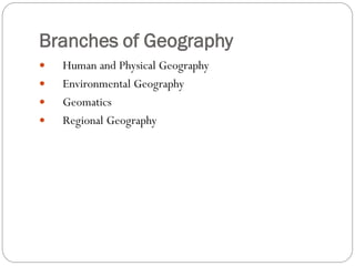 Geography for beginners | PPT