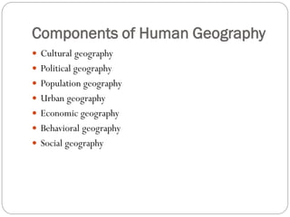 Geography for beginners | PPT