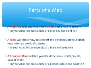 Map Skills | PPT | Geography | Science
