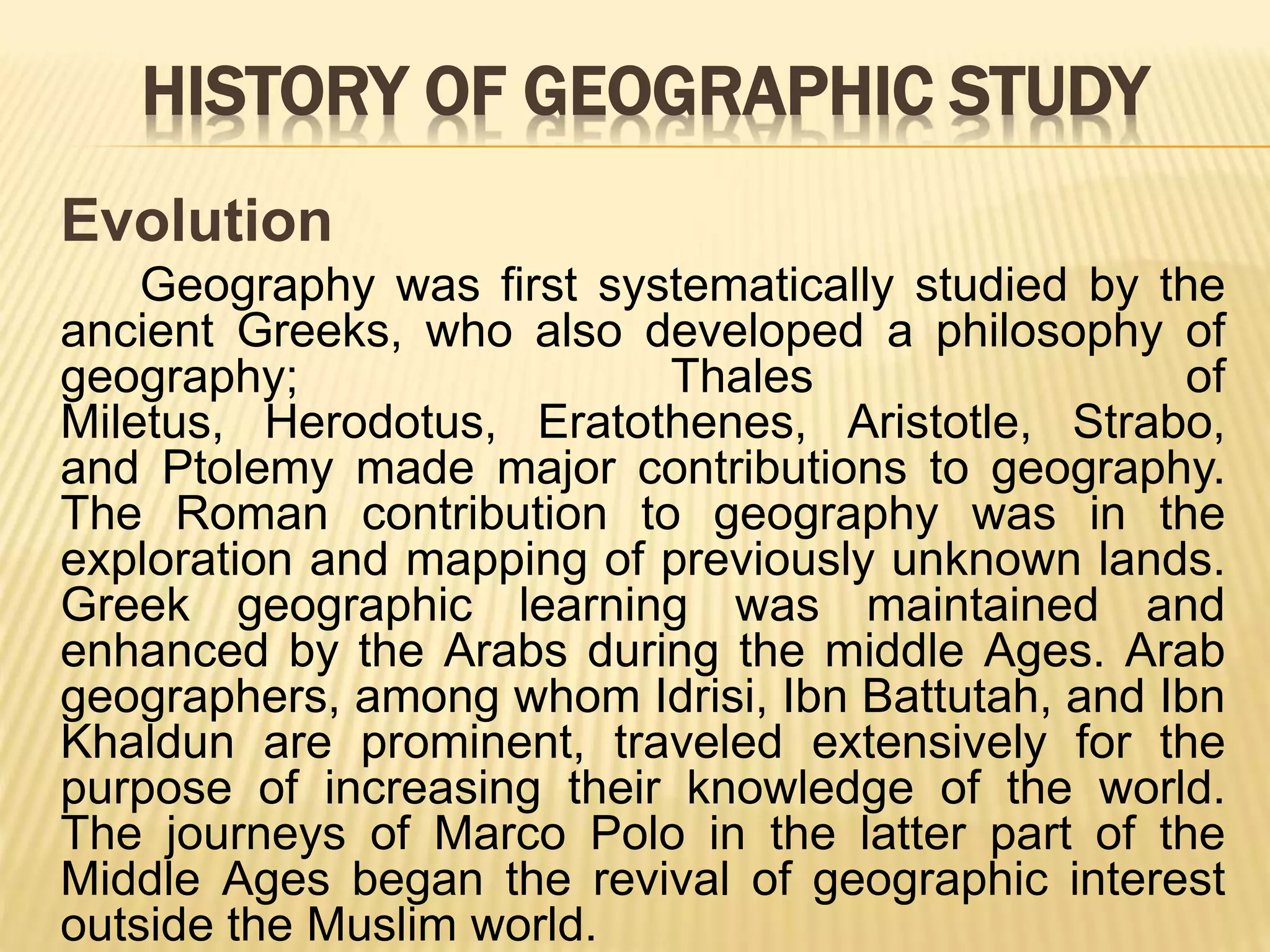 Geography | PPTX