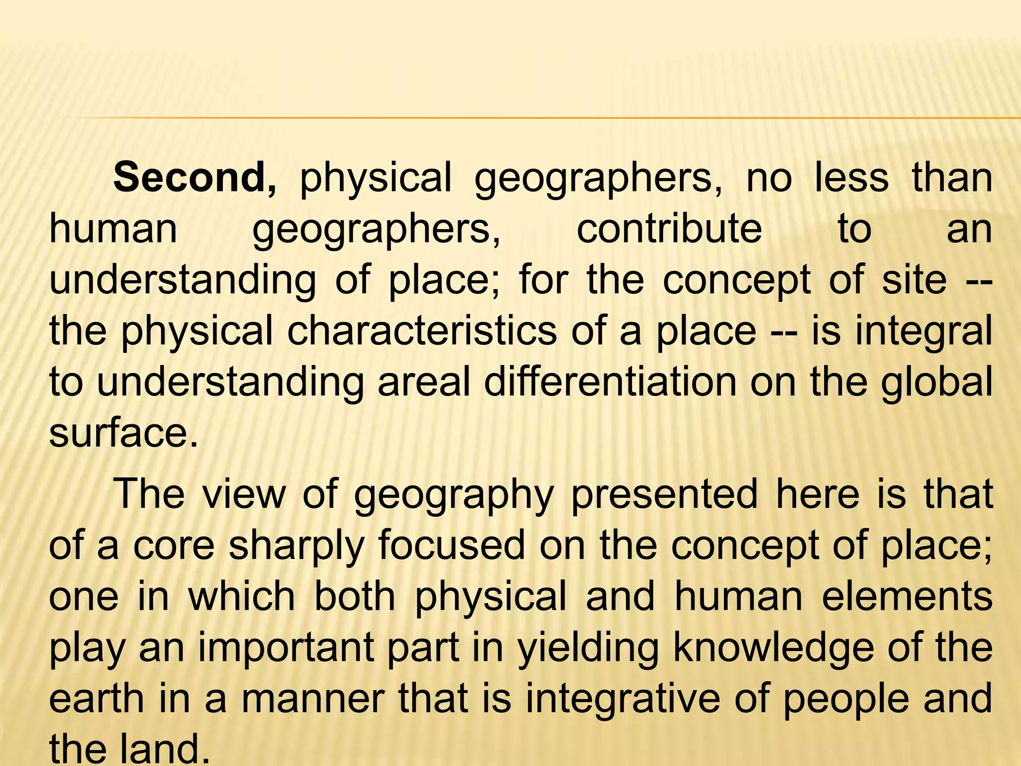 Geography | PPTX