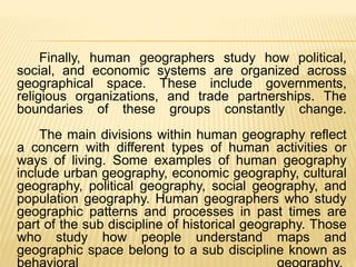 Geography | PPTX