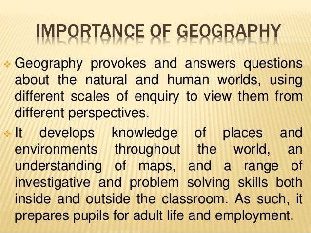 Geography