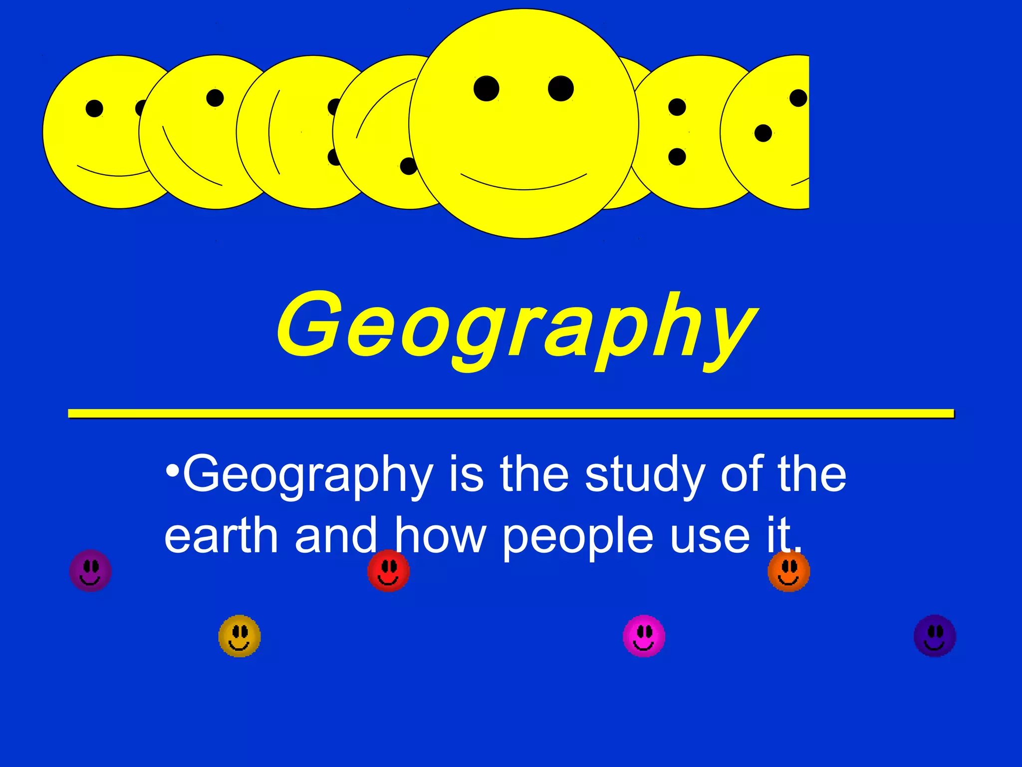 Geographycal features | PPT