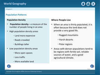 Geography ch.4 the worlds people | PPT