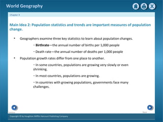 Geography ch.4 the worlds people | PPT