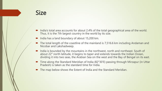 Geography Chapter 1 India -Size.pptx
