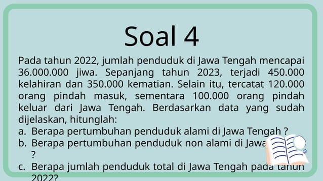 Cara Menghitung Pertumbuhan Penduduk di Dunia | PPT