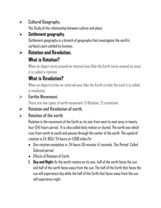 Geography. | PDF | Geography | Science