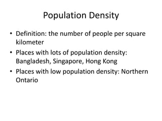 Geography definitions | PPTX | Geography | Science