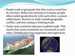 Geography, economics, and citizenship powerpoint | PPT