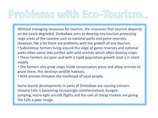 Geography Eco Tourism | PPTX | Africa Travel | Travel Locations