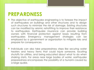 Earthquake ppt.......................... | PPTX