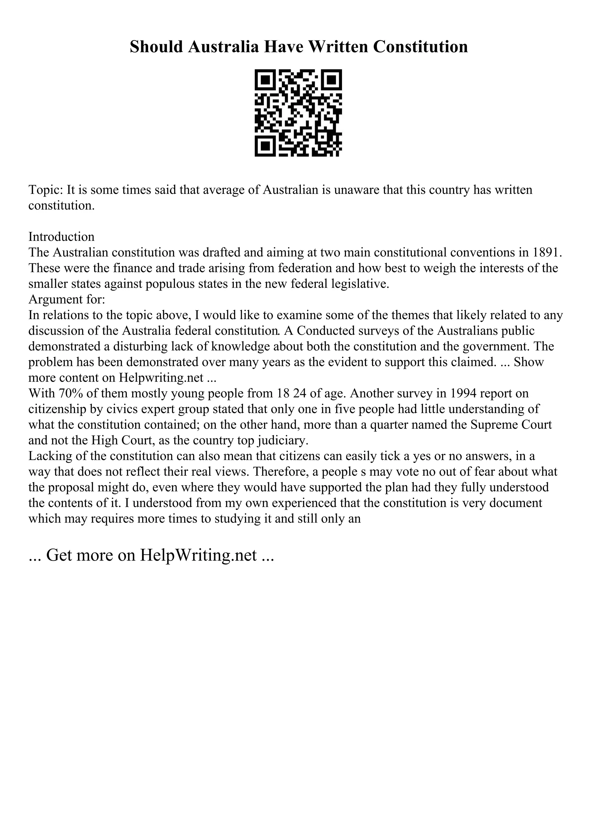 Geography Essay Conclusion | PDF