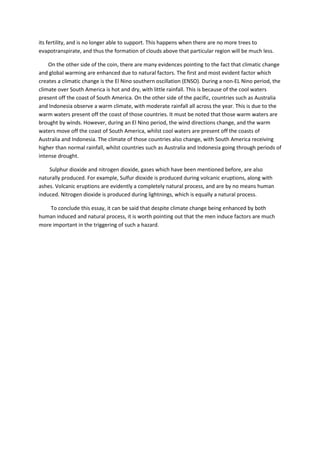 Geography essay on_global_warming | ZIP | Science
