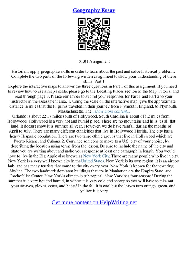 Geography Essay Topics | PDF | Geography | Science