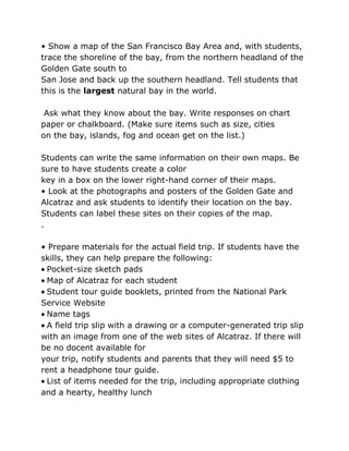 Geography finalproject(alcatraz) | PDF