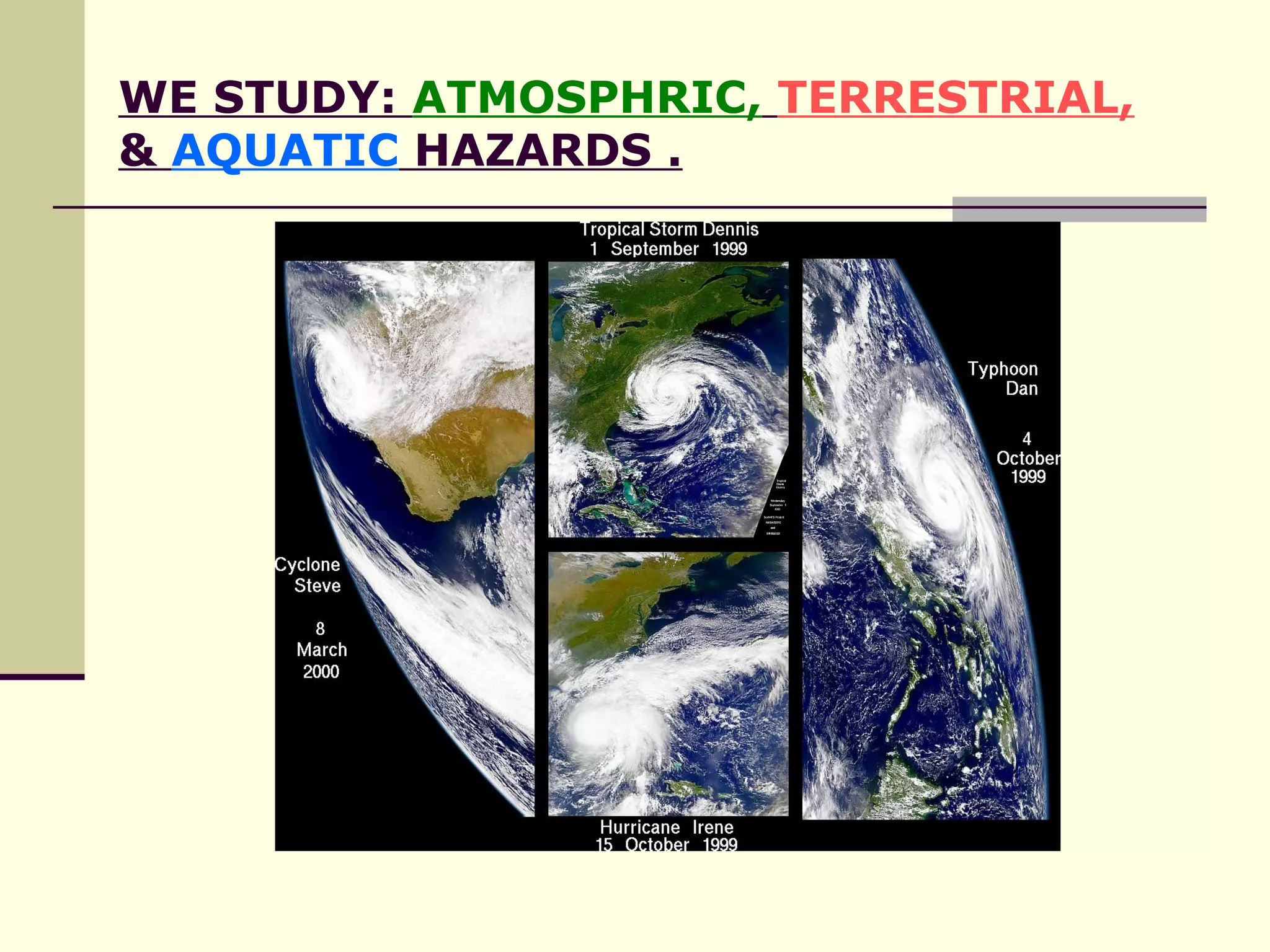Geography / natural Hazards | PPT