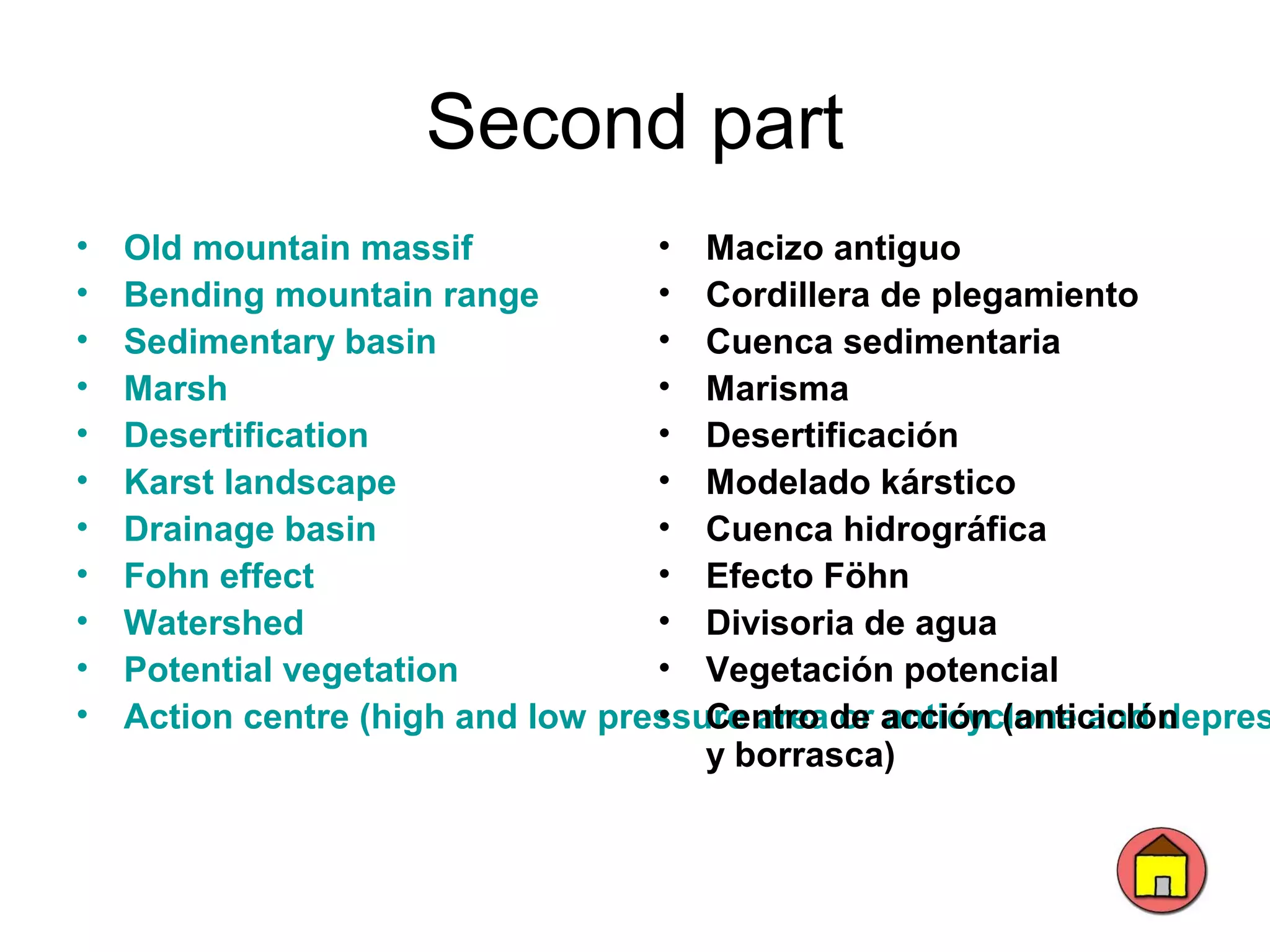 Geography glossary | PPT