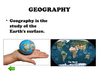 Geography Glossary. Team B | PPT
