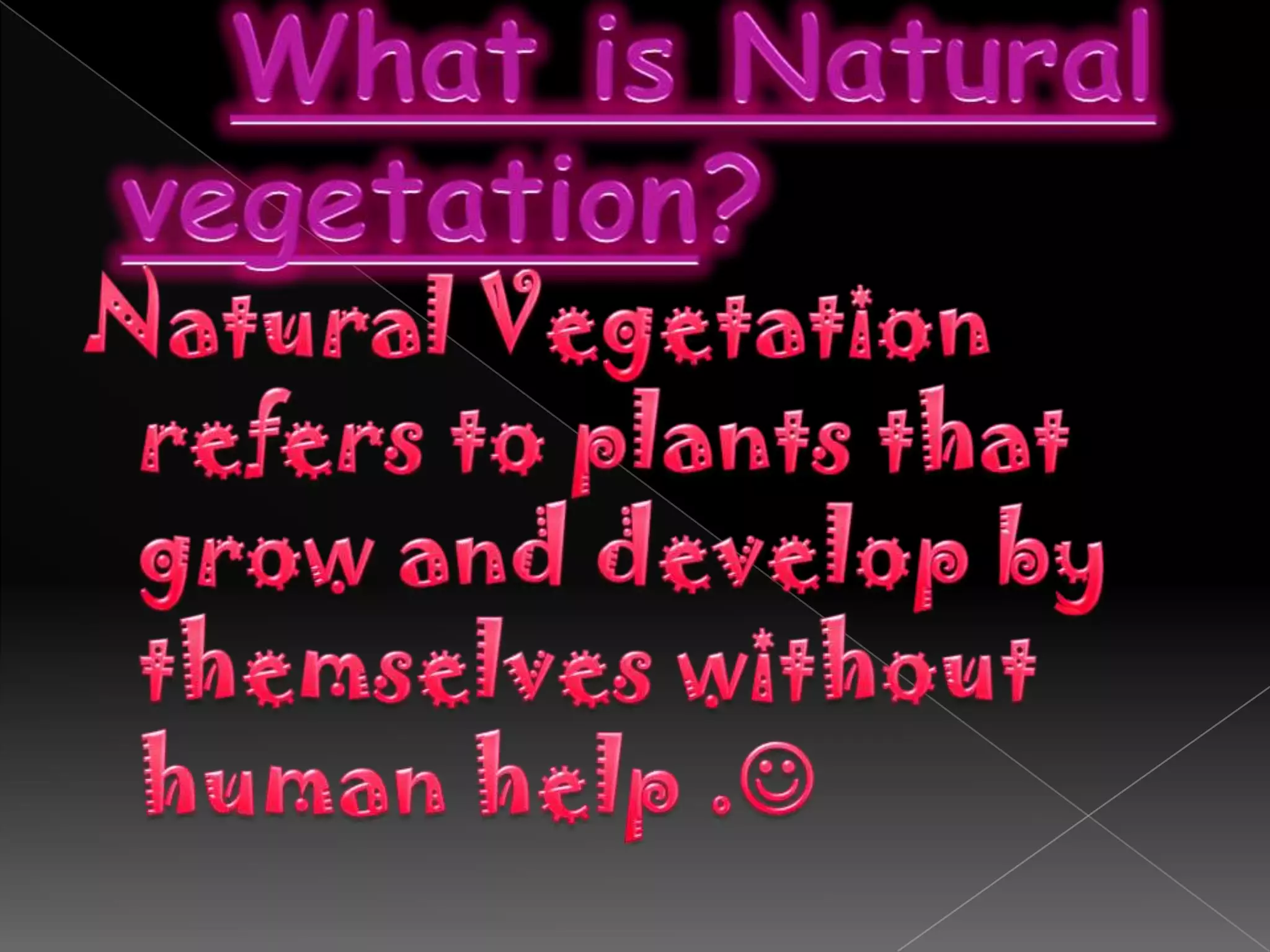 The Earth's natural vegetation | PPTX | Gardening | Home & Garden