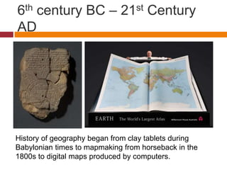 Geography in 21st century | PPTX