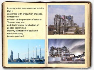Industries:types and other information | PPTX