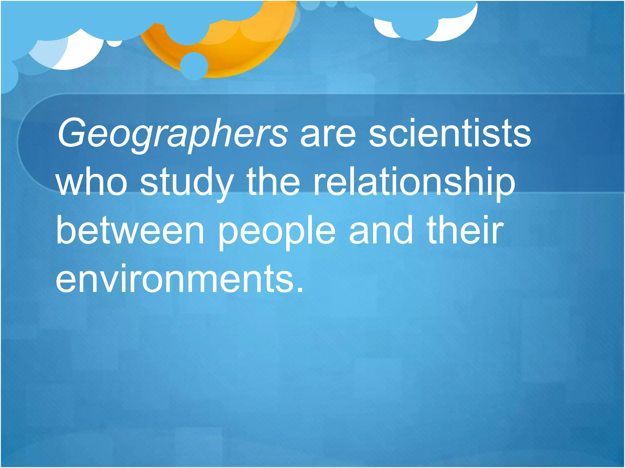 Geography Introduction | PPTX