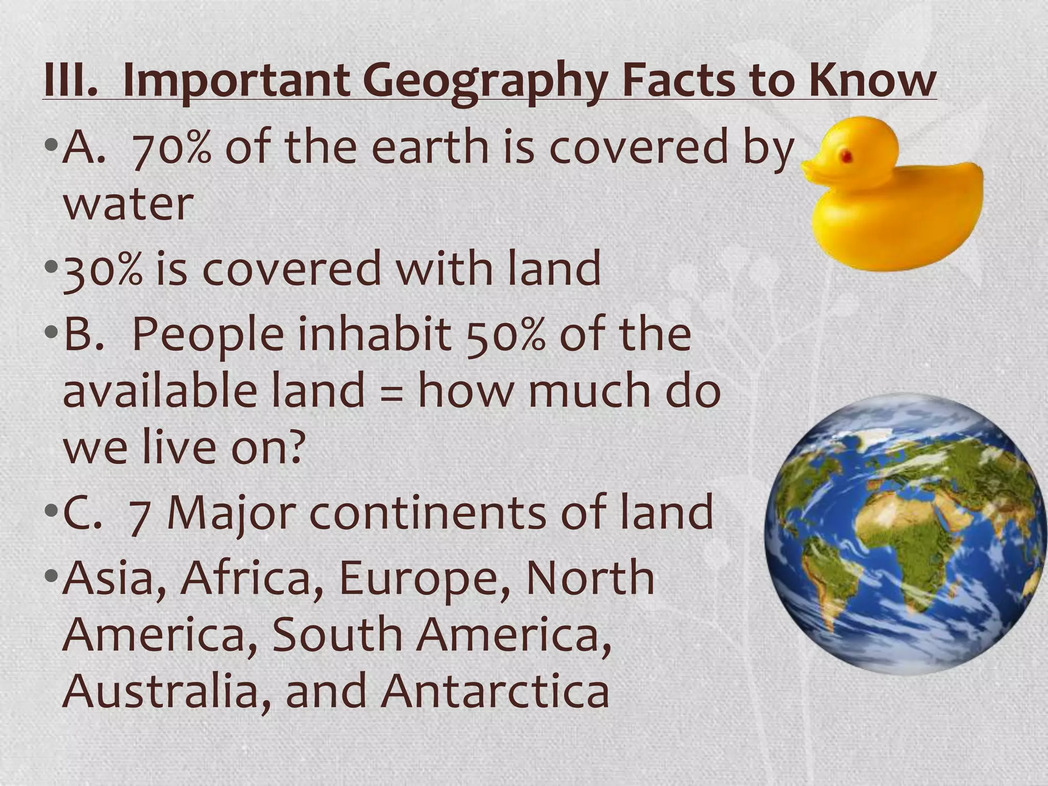 Geography introduction | PPT