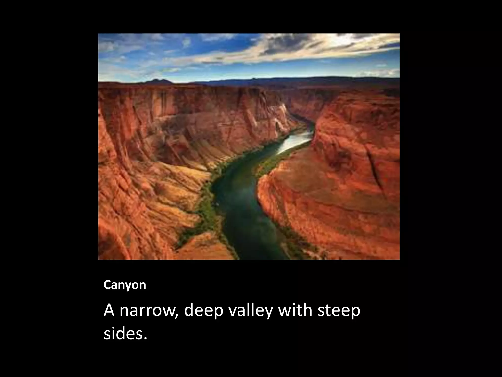 Geography landforms ppt | PPT