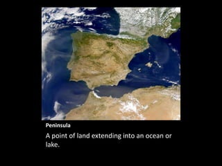 Geography landforms ppt | PPT