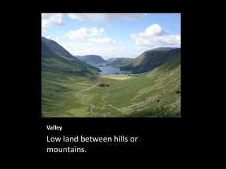 Geography landforms ppt | PPT
