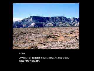 Mesa Geography