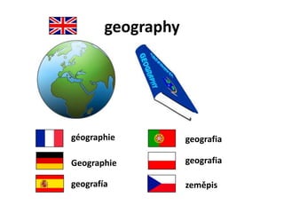 Geography languages | PPTX