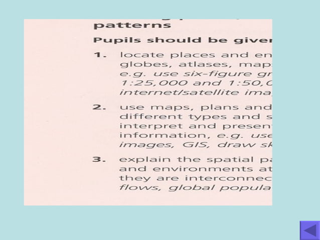 Geography learning plan year 7 | PPT