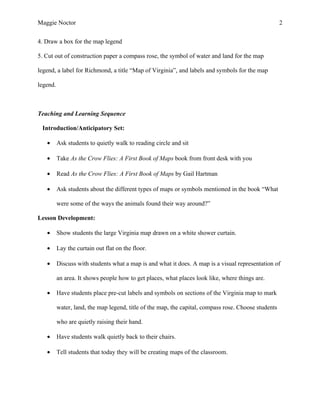 Geography lesson plan | DOC