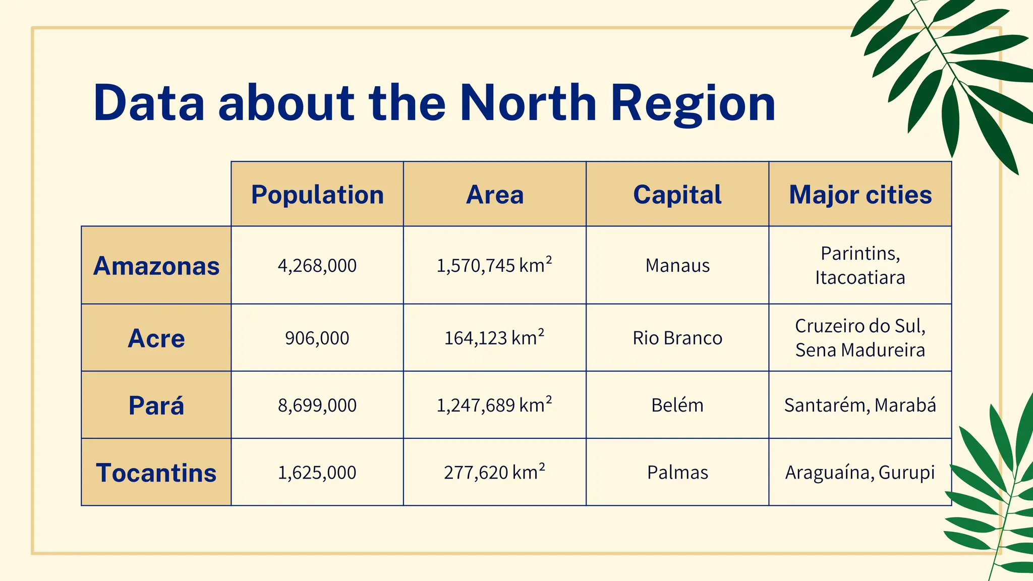 Geography Major for College_ North Region of Brazil by Slidesgo.pptx