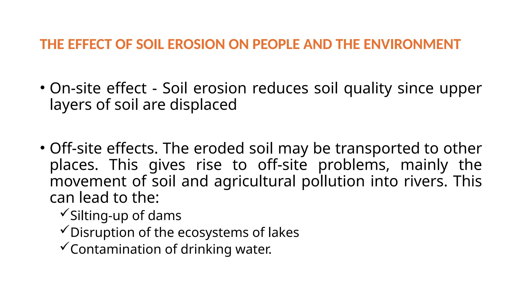 Soil Erosion is, its Causes, Effects, and Methods of Prevention. | PPTX