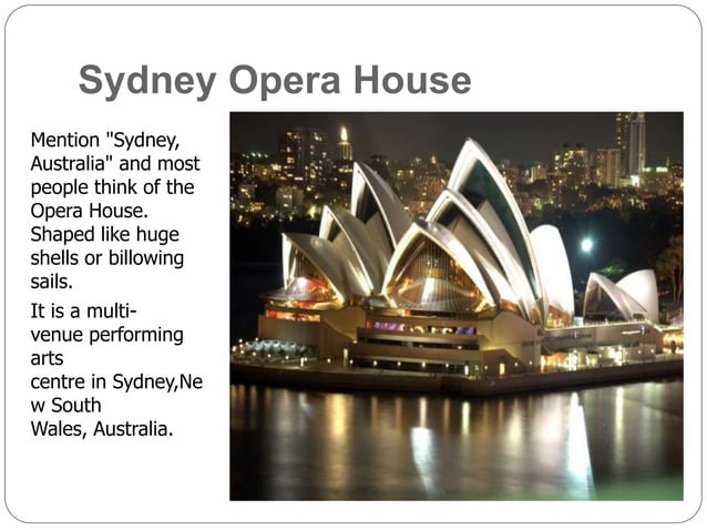 Australia/ Oceania Landmarks | PPT