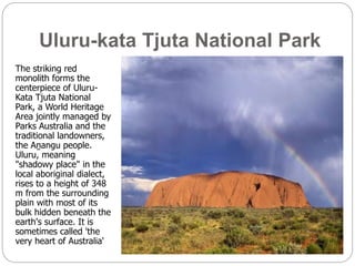 Australia/ Oceania Landmarks | PPTX | Australia and Oceania Travel ...