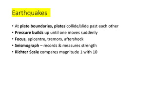 Plate Tectonics - JC Revision | PPT