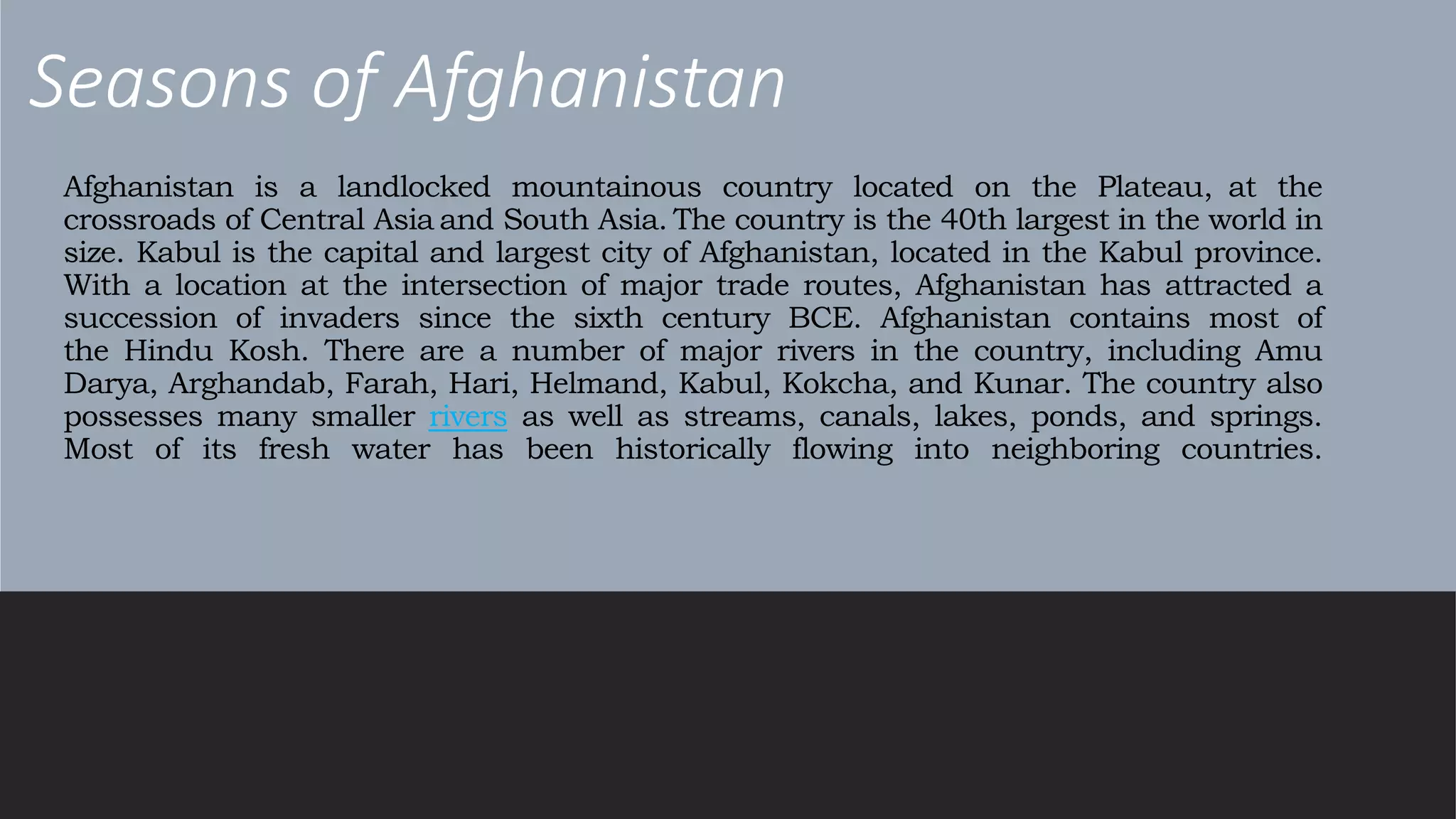 Geography of Afghanistan 1.pptx