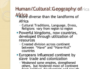 Geography of Africa Overview World Geo.pptx