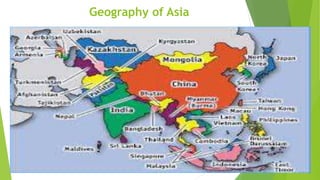 Geography of Asia: An Introduction to Asian Regions by Muhammad Haroon ...