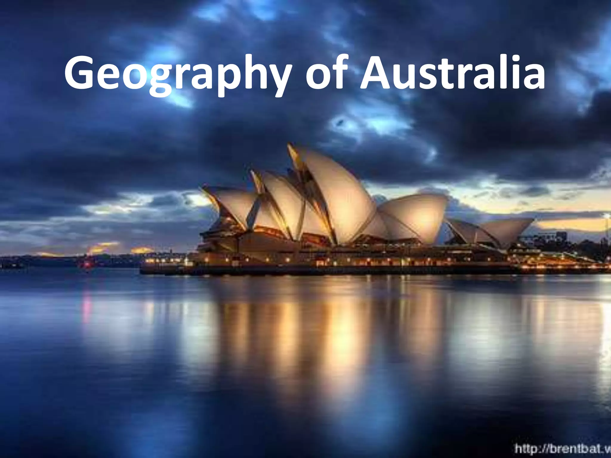 Geography of Australia | PPTX