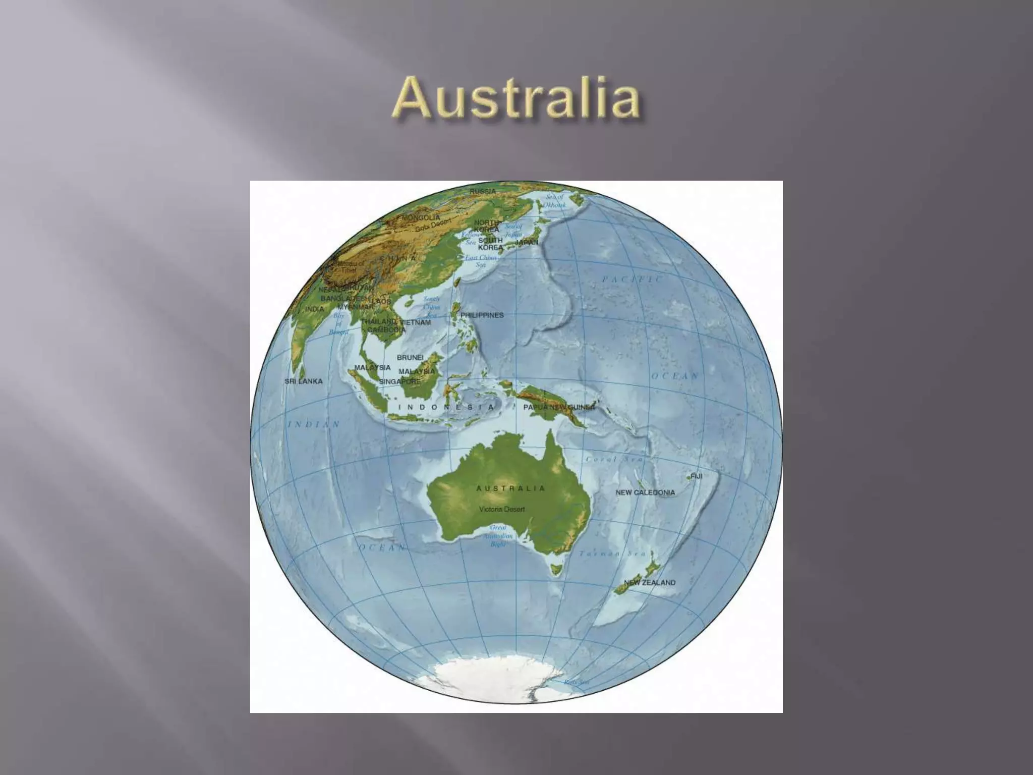 Geography of Australia.ppt