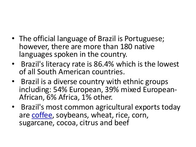Economic Geography of Brazil