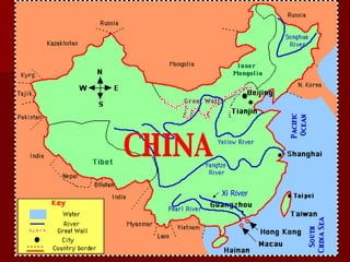 Xi River Map